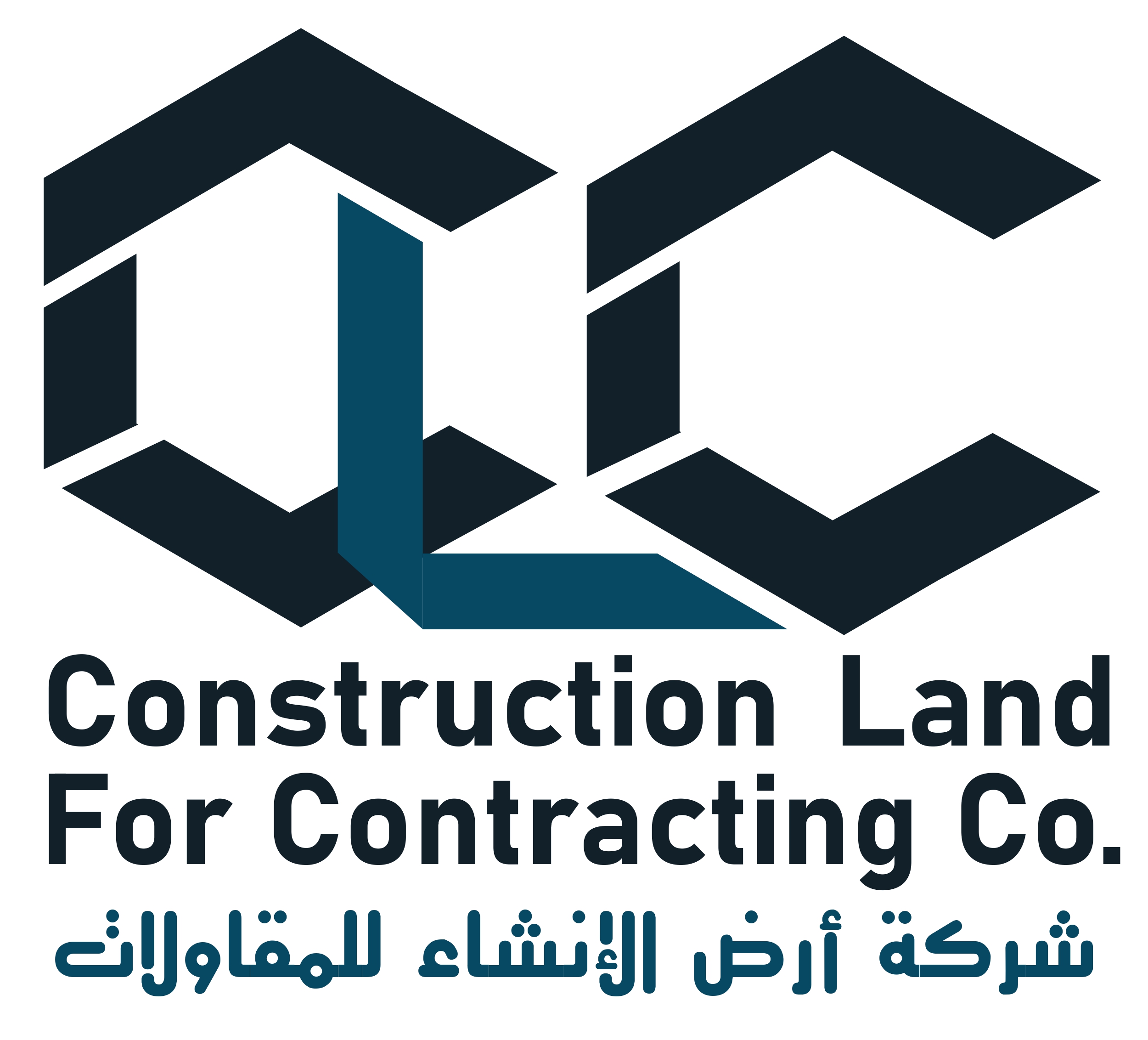 Construction land for contracting